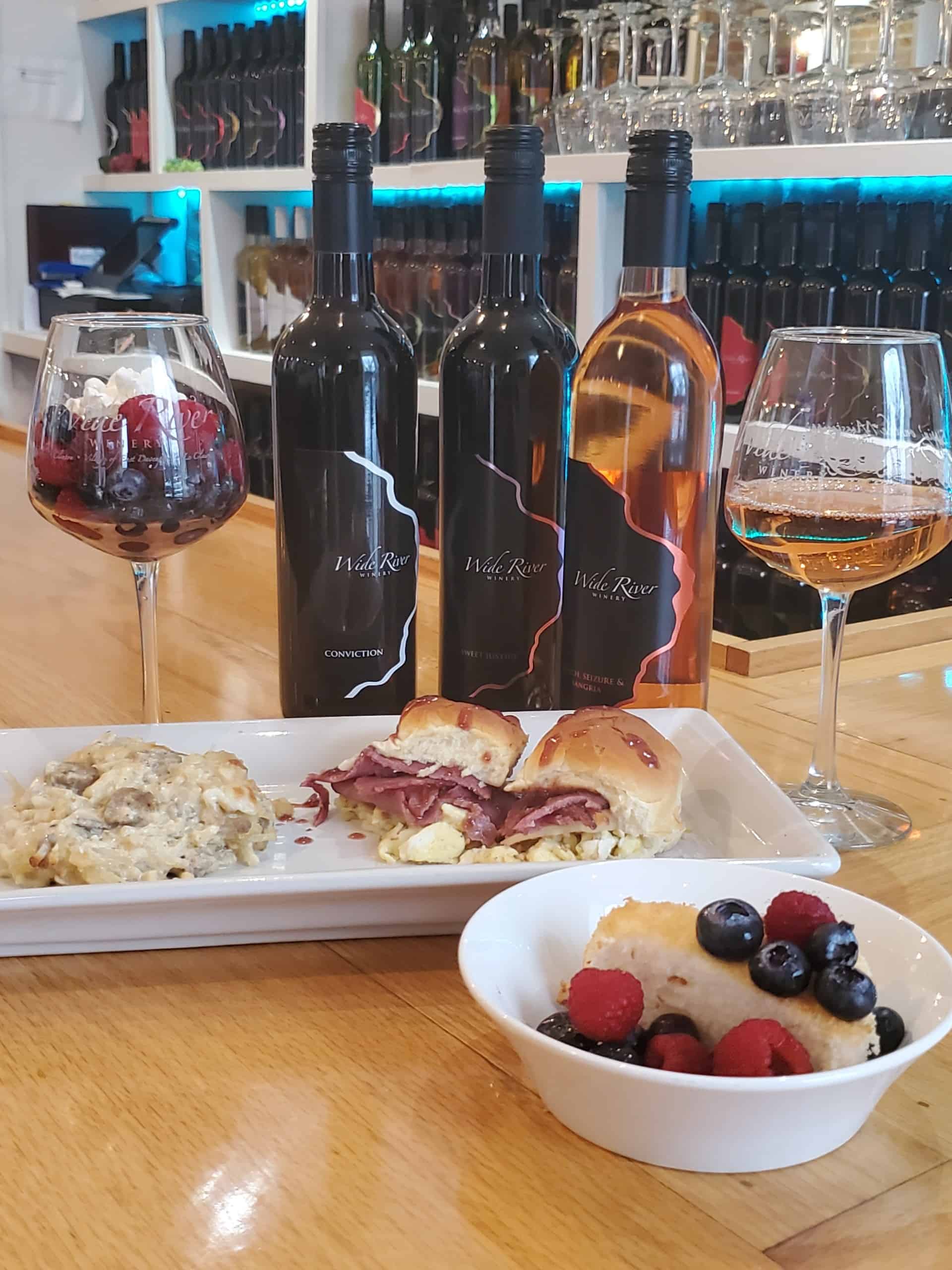 April Brunch - Wide River Winery - Good Times, Great Wines