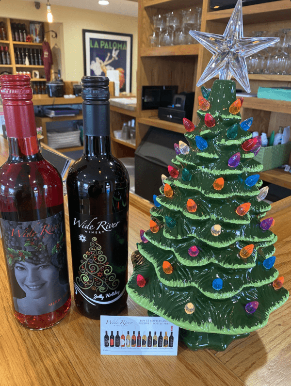 Limited Edition Holiday Wines - Wide River Winery