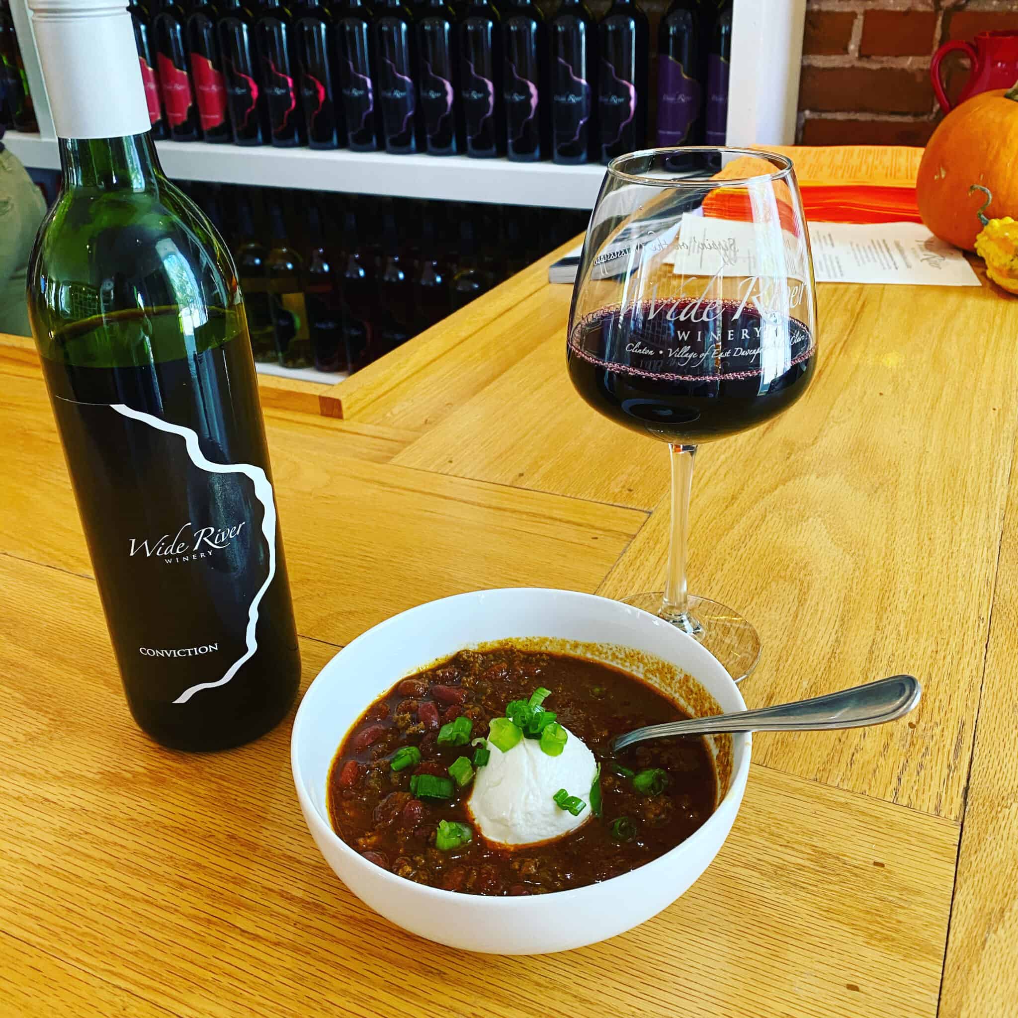 Trivia All Day w/ Wine and Chili - Wide River Winery